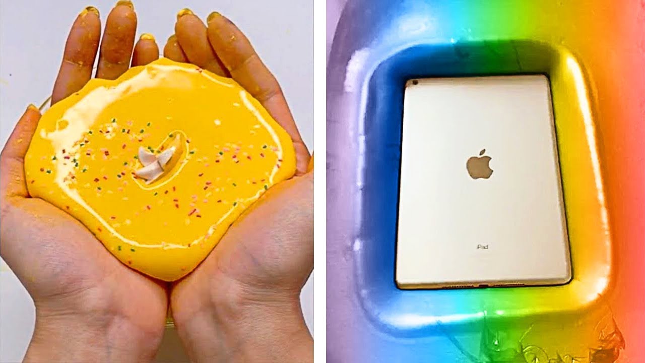 Relaxing Slime Compilation Asmr Oddly Satisfying Video 121 Youtube
