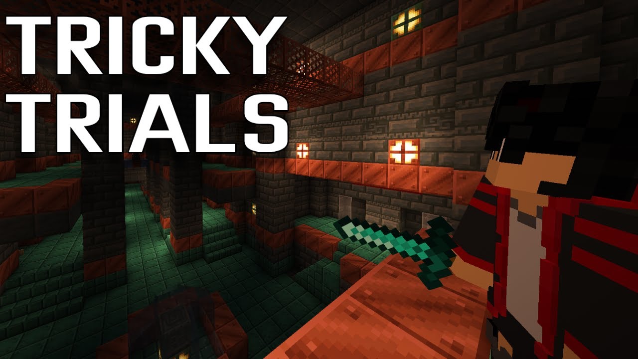 FIRST TIME Doing a Trials Chamber in my Minecraft Forever World - YouTube