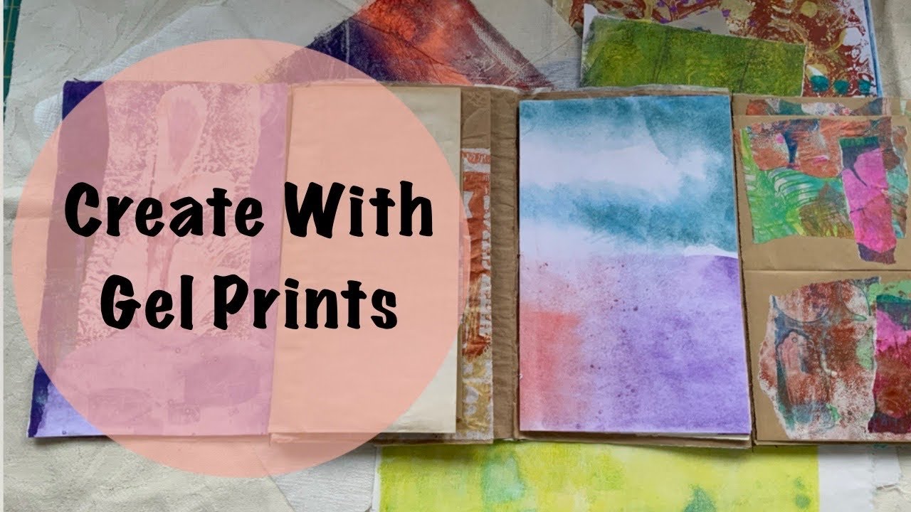 10 Ways To Use Your Gel Prints - YouTube