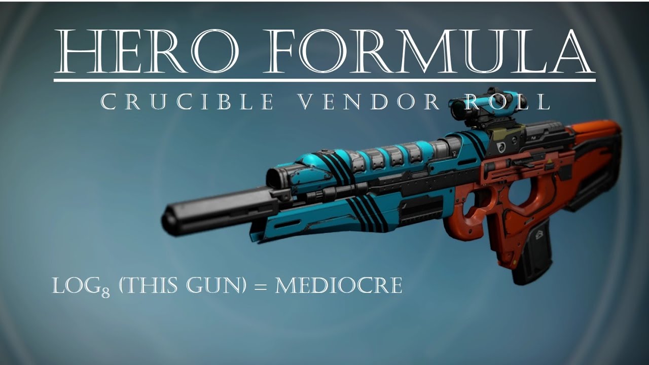 Destiny - Hero Formula Vendor Roll - When You Need to Spend Marks ...