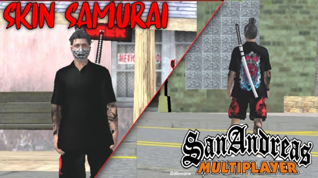 SHARE MOD SKIN SAMURAI GTA SAMP, gta samp - YouTube