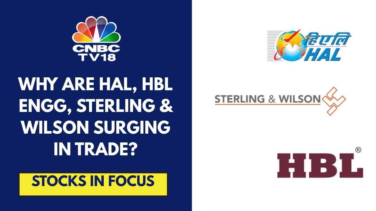 Order Win Boost For HAL, HBL Engineering, Sterling & Wilson Renewable ...