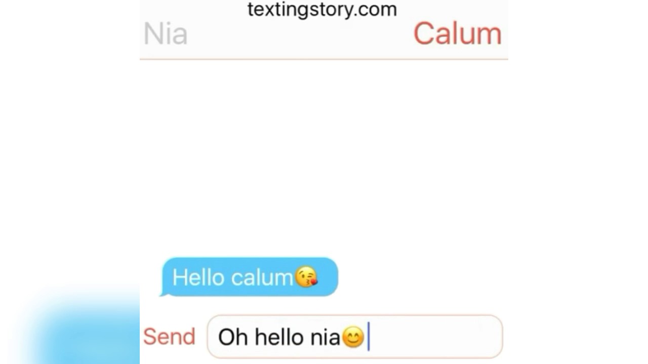 CALUM HOOD TEXTING STORY with NIA - YouTube