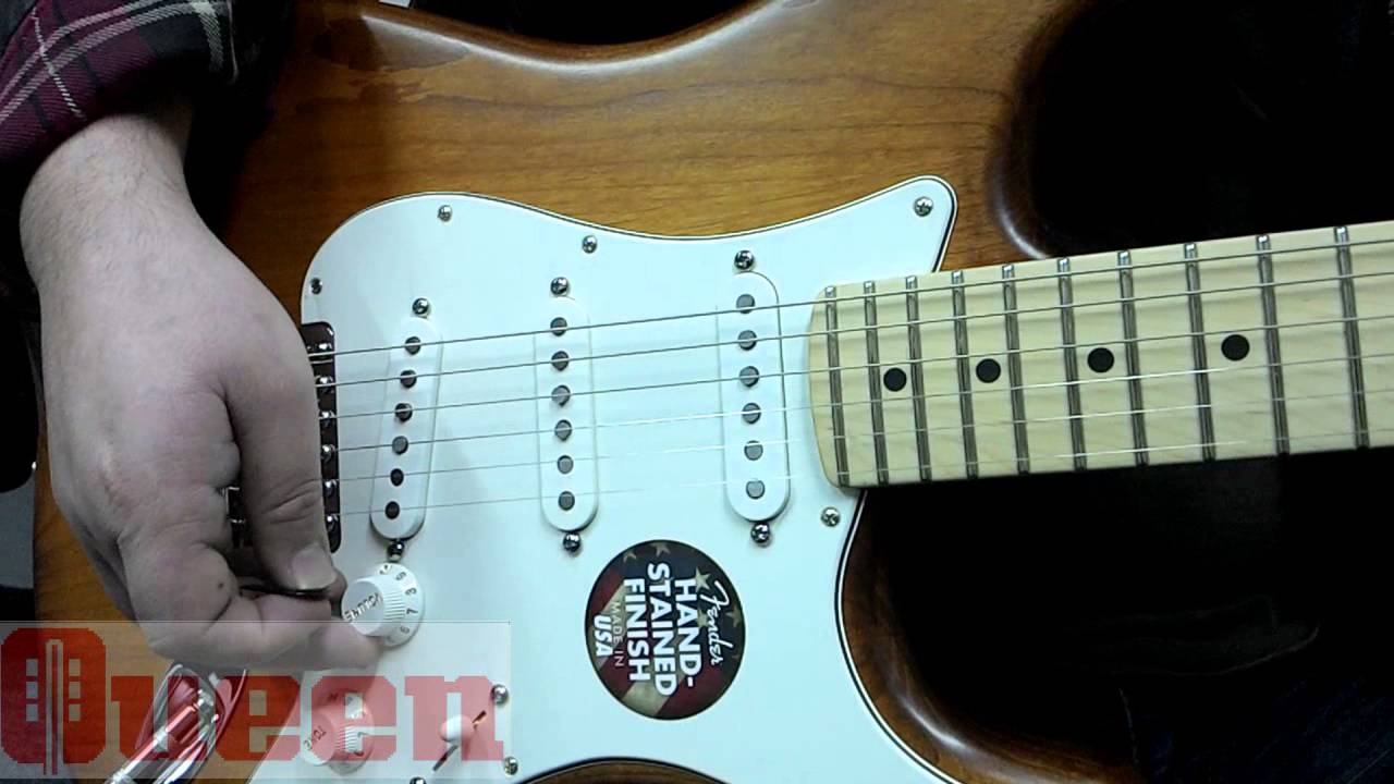 Guitarra Fender Stratocaster Nitro USA - YouTube