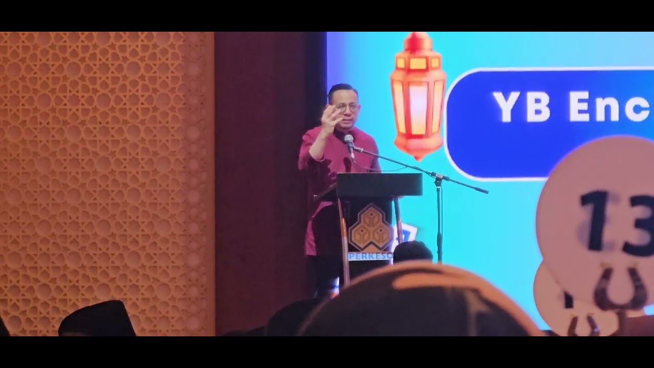 Ucapan YB Menteri KESUMA , En Steven Sim - YouTube