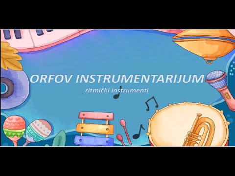 ORFOV INSTRUMENTARIJUM - Ritmički instrumenti - YouTube