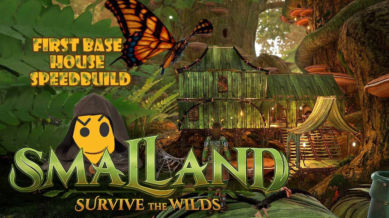 🏹 Smalland 🌳 Survive the Wilds 🦎 First Base / House Speedbuild ⚒ - YouTube