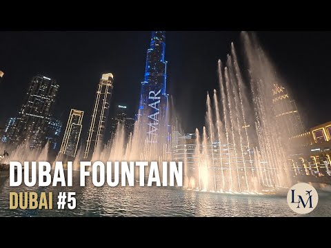 Dubai bei Nacht | Burj Khalifa & Dubai Fountain