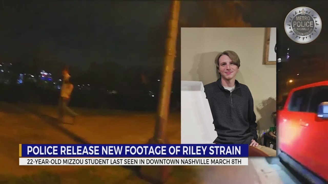 Nashville, TN police release new footage of Riley Strain | VIDEO - YouTube