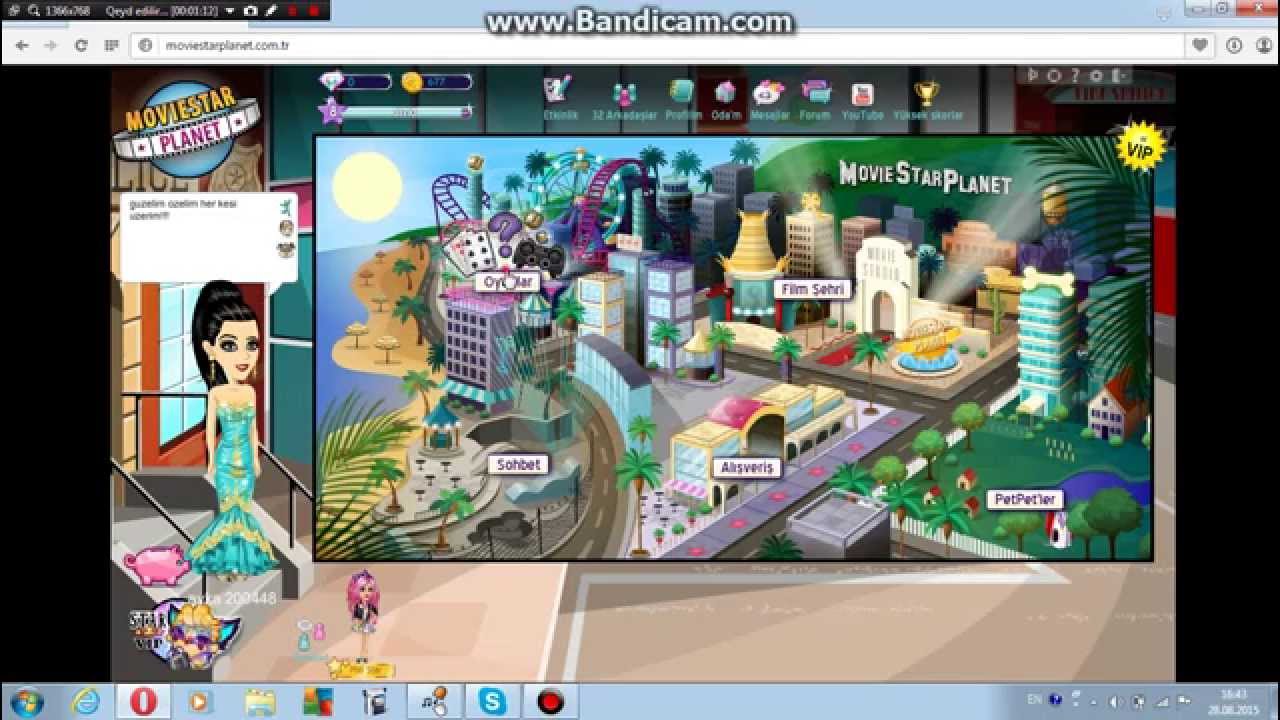 Moviestarplanet`de Pixi Star`in animasyonunu calmak - YouTube