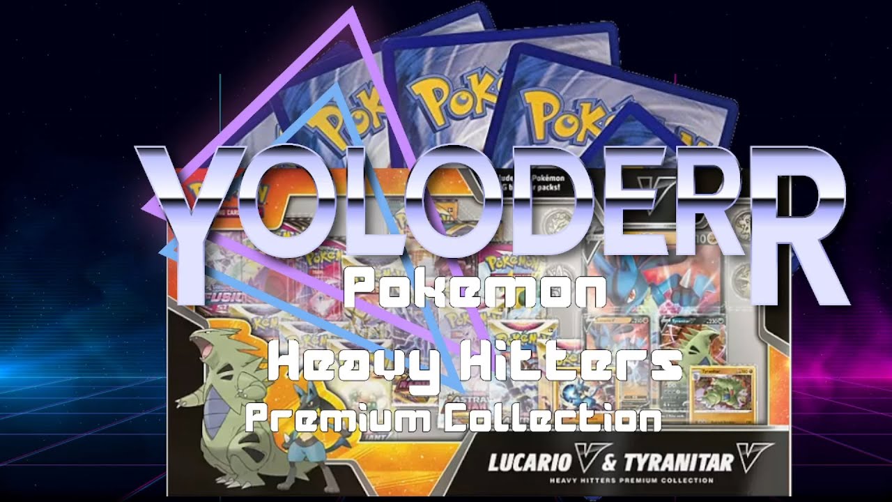 Opening Pokemon cards: The Heavy Hitters Collection pt 1 - YouTube