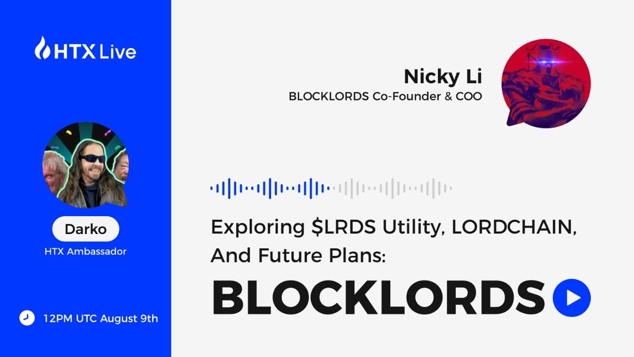 EXCLUSIVE INTERVIEW WITH BLOCKLORDS ! - YouTube