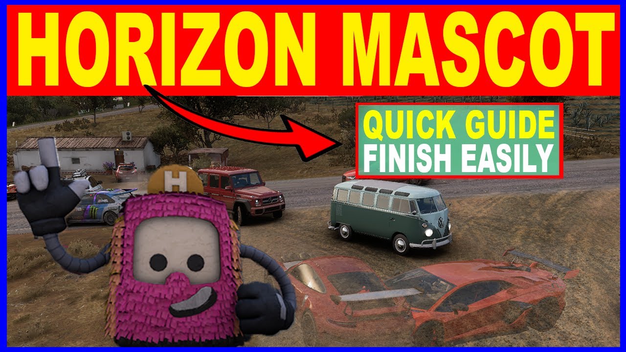 Forza Horizon 5 HORIZON MASCOT Forzathon Daily Challenges Smash 5 ...