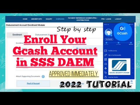 Part 4.1: Gcash Account for SSS DAEM Enrollment|DISBURSEMENT ACCOUNT ...