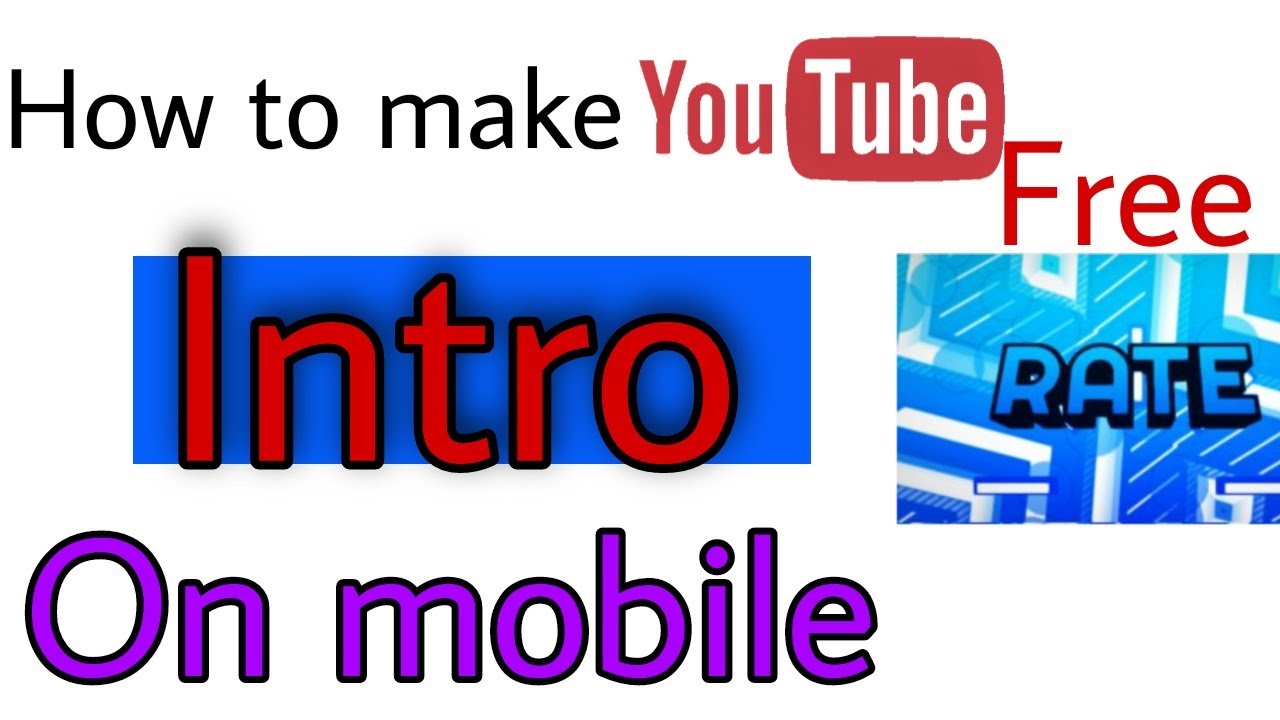Top 2 Best Intro - Maker Website For YouTube videos | Special Android ...