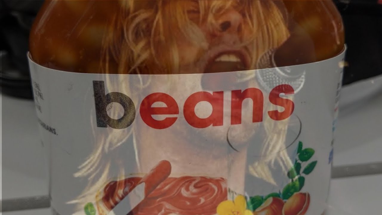 beans by kurt cobain but with cursed images of beans - YouTube
