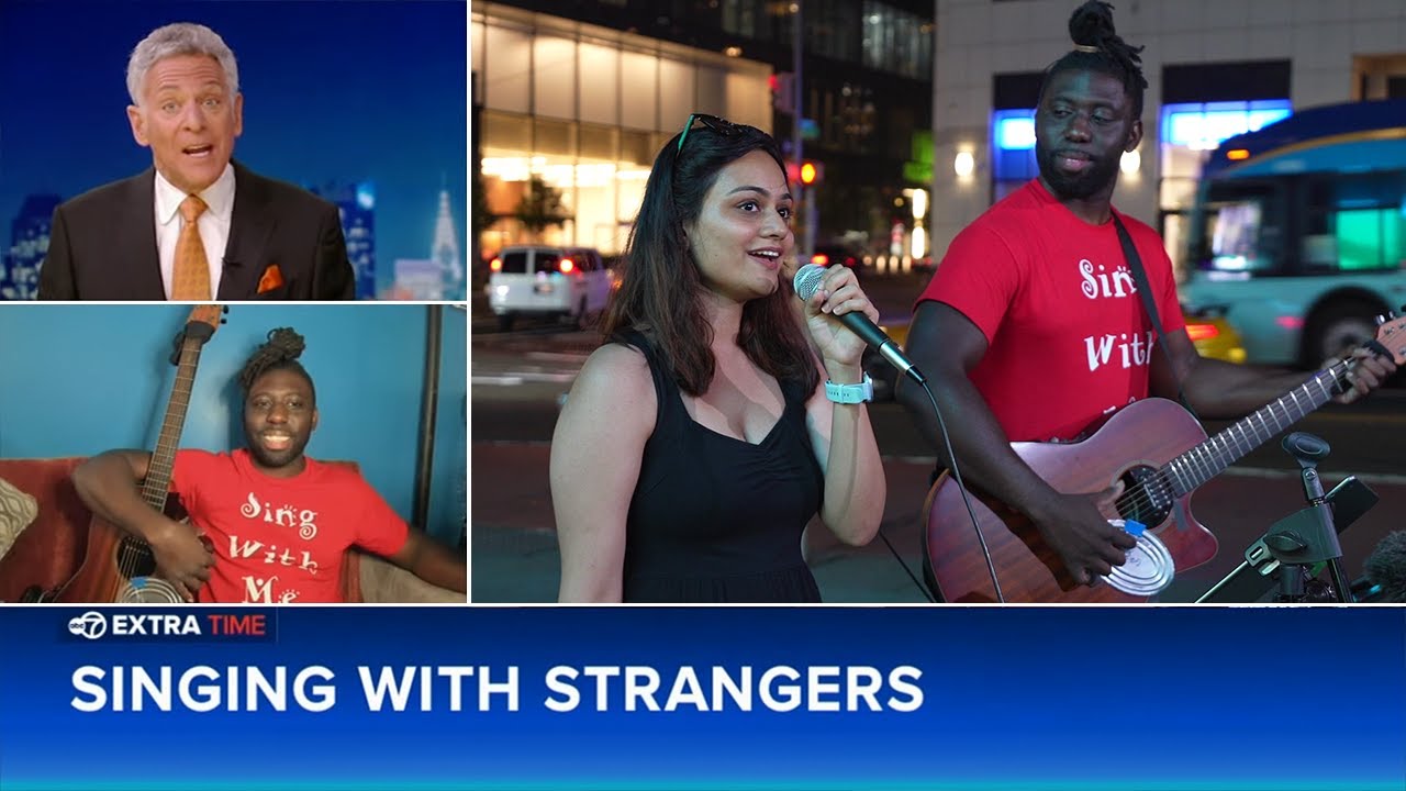 Guy With Guitar Asks Random People to Sing - YouTube