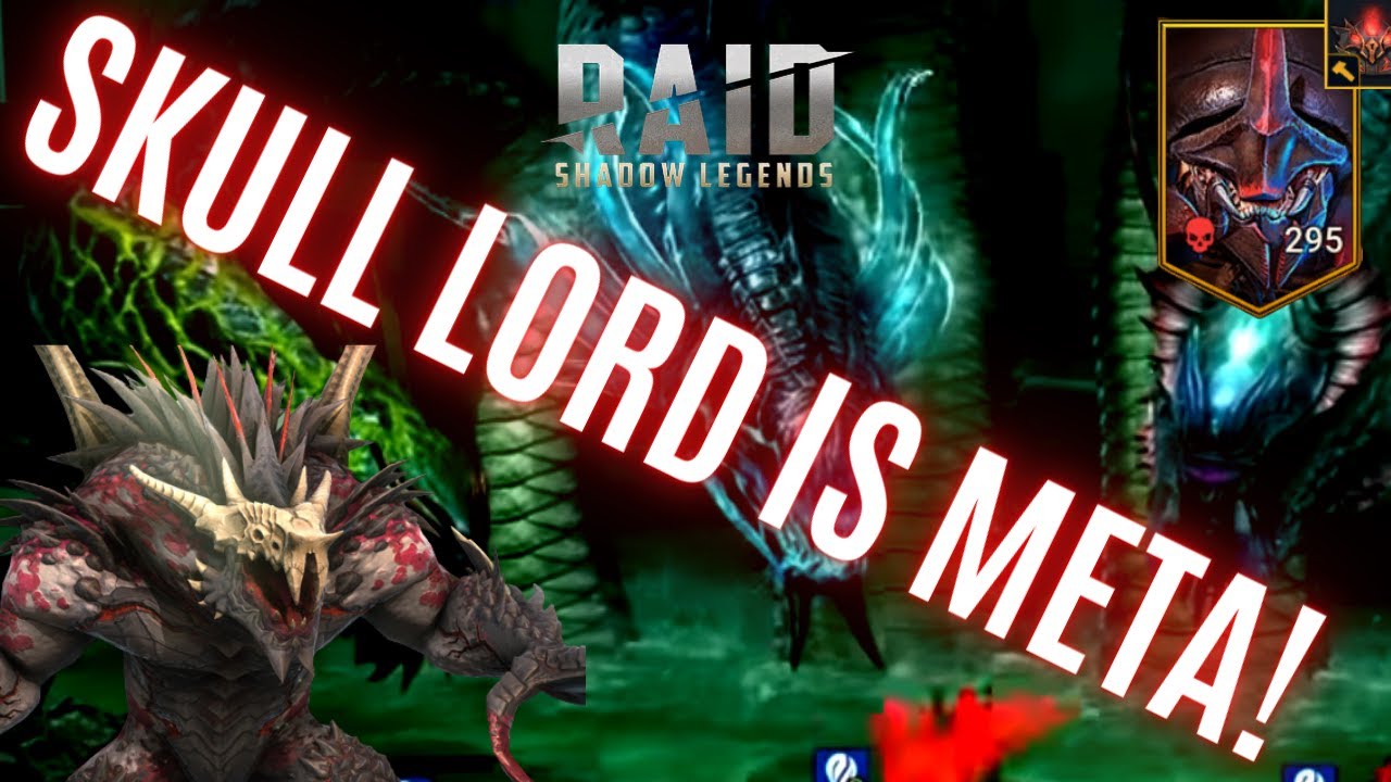 Raid: Shadow Legends | Skull Lord Var-Gall Showcase | Hyrda | Scarab ...