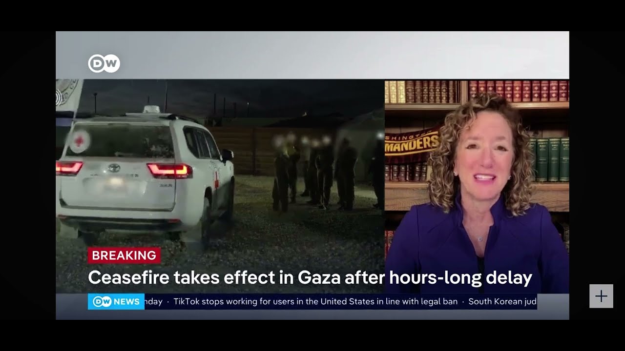 DW News Speaks w Johns Hopkins Mideast Analyst Laura Blumenfeld: 3 ...