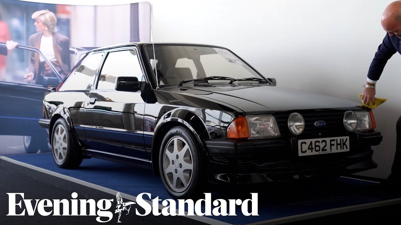 Car owned by Diana, Princess of Wales, to go on sale - YouTube