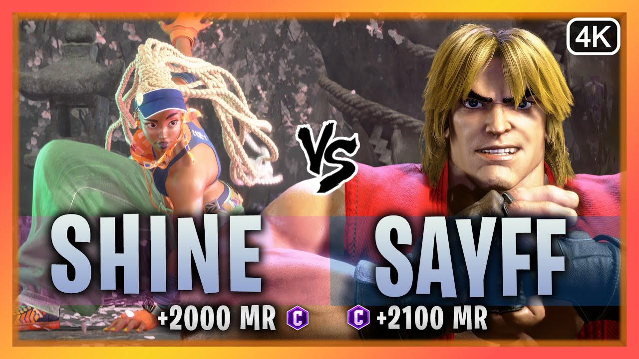 SF6 Kimberly (Shine) Vs. Ken (Sayff)『Street Fighter 6』 - YouTube