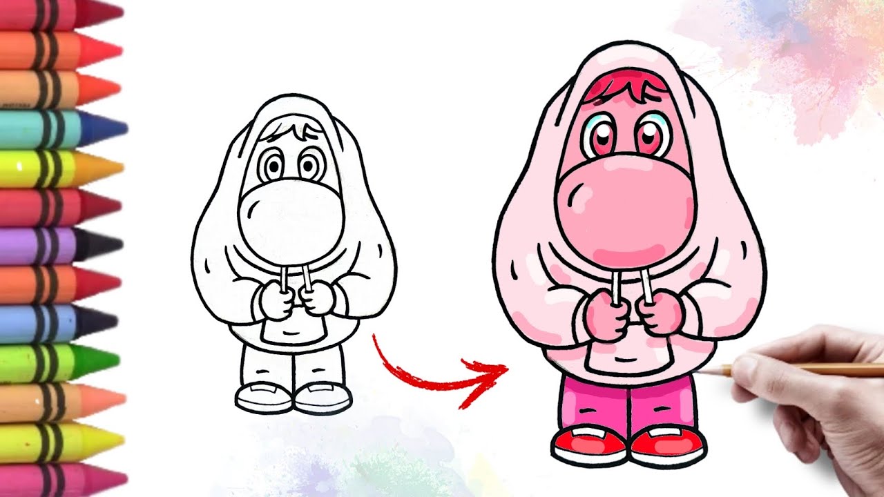 How To Draw Embarrassment| Inside Out 2 - YouTube