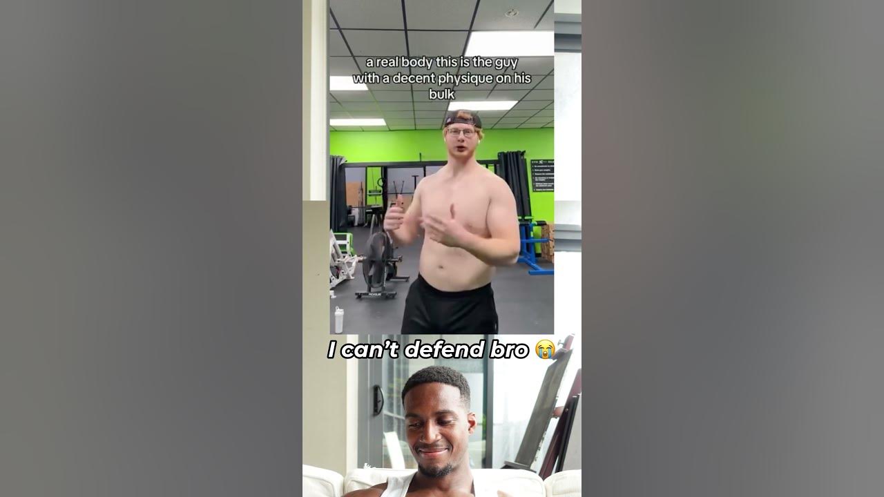 Bro thinks he doesn't have a Dad Bod… - YouTube