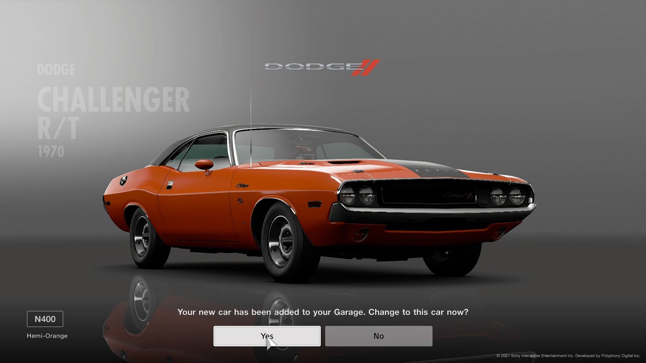 Gran Turismo™SPORT | Dodge Challenger R/T | Test Race - YouTube
