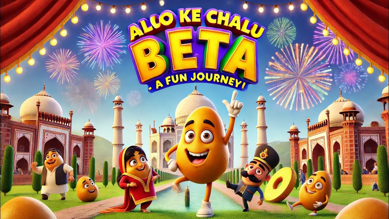 Aloo Ke Chalu Beta | Fun 3D Animated Cartoon Song | Must-Watch Comedy ...