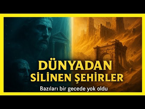 BİR GECEDE YOK OLAN ŞEHİRLER. Kumların ve Suların Altında Kayboldular!