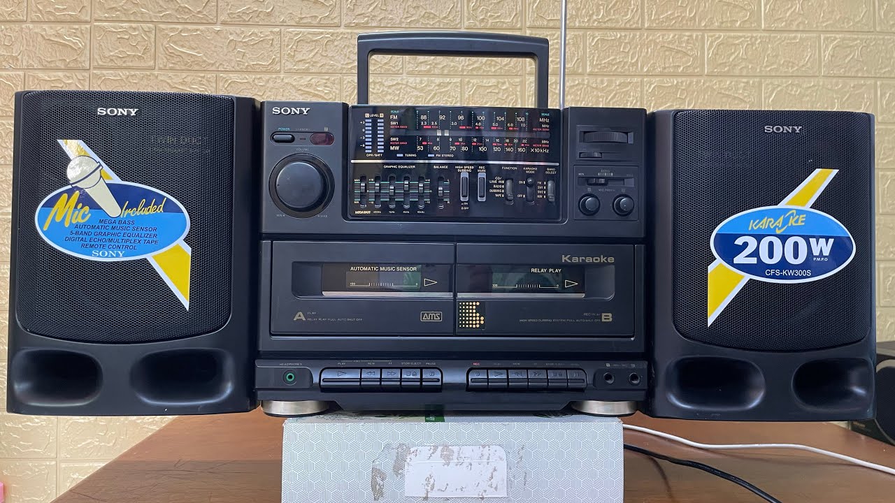 Giao dich thành công-Sony CFS KW300S -liên hệ Thuỳ Audio Sài Gòn ...