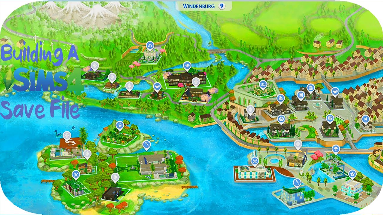 Windenburg Finale 🏨| Let's Build a Save File 🌎 - Part # 16 | The SIMS4 ...