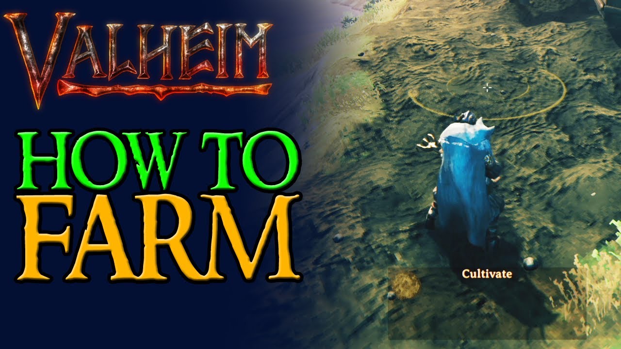 How to FARM in Valheim - Carrots, Turnips, Flax, Barley & More! - YouTube
