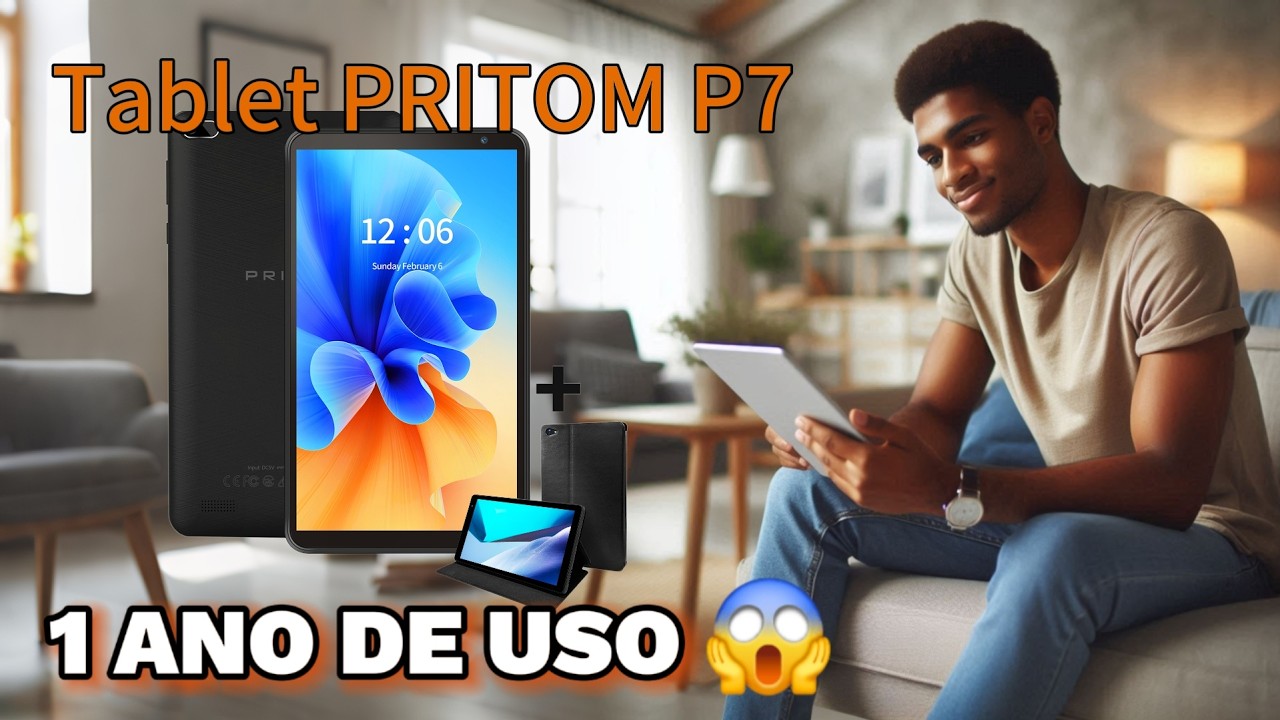 Tablet PRITOM 7 depois de 1 ano usando! Será que está todo travado ...
