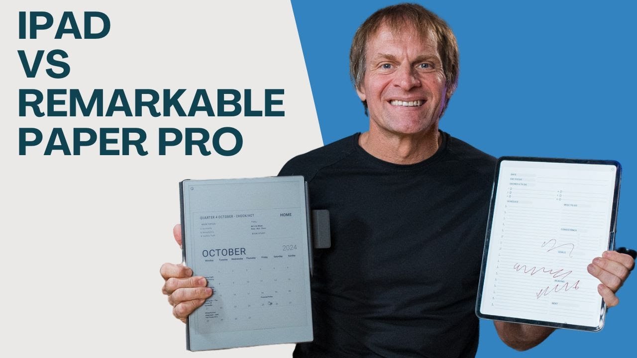 iPad vs reMarkable Paper Pro - YouTube