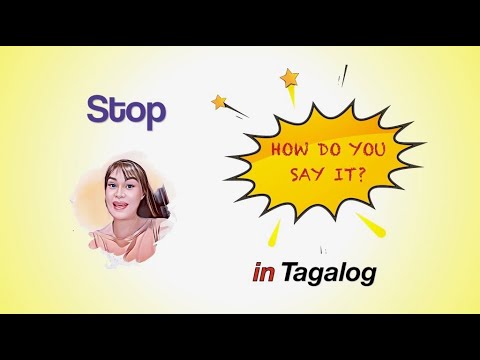 Say 'Stop' in Tagalog & Other Essential Filipino Commands
