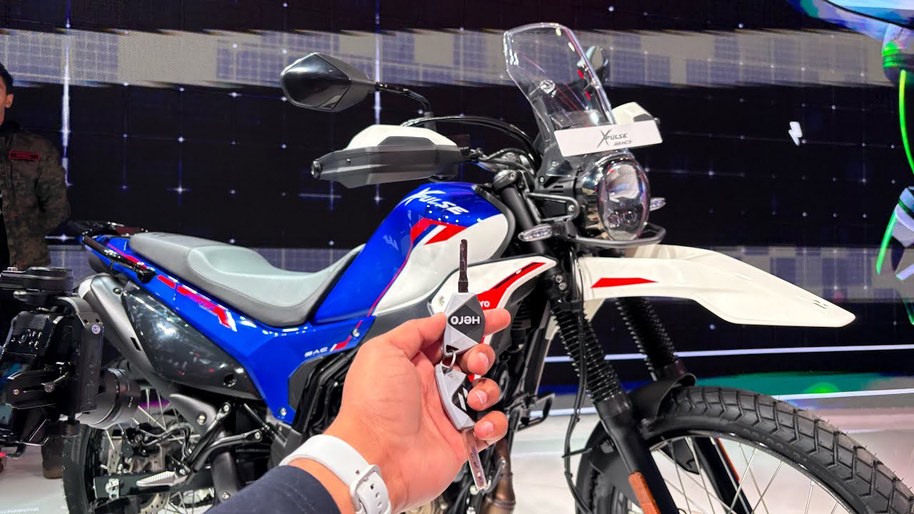 All New 2025 Hero Xpulse 210 Launched - Detailed Video - On Road Price ...
