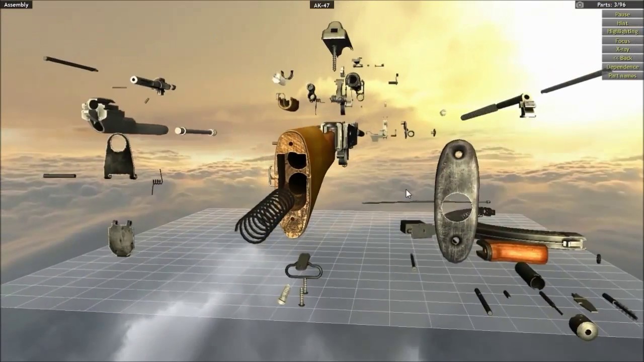 World Of Guns - Gun Assembly AK47 - PC GAME - YouTube
