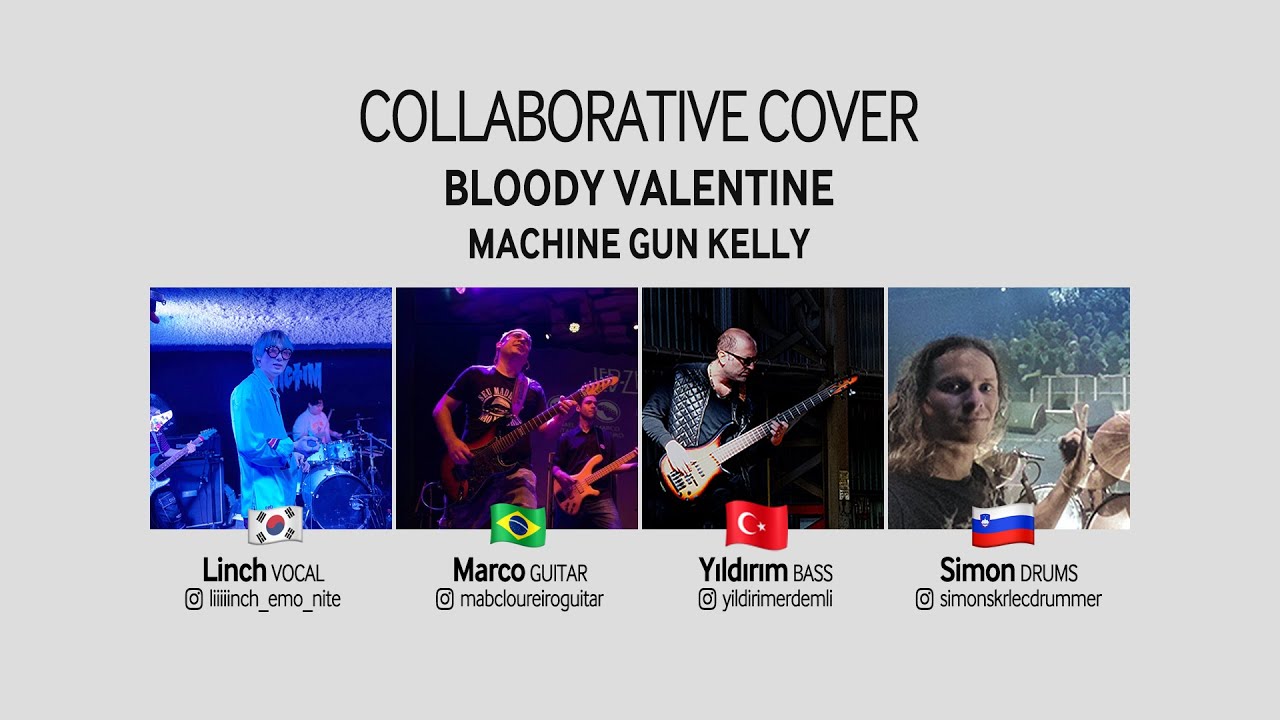CollaboraTV Machine Gun Kelly Bloody Valentine Cover with end screen ...