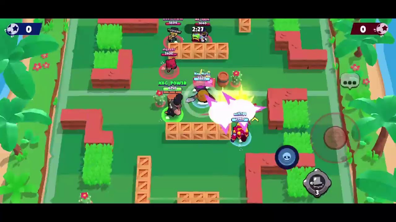 Brawl stars with alpha - YouTube