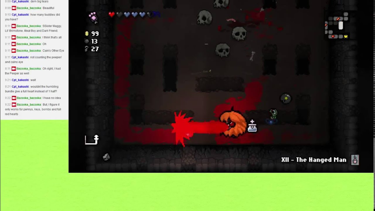 The Binding of Isaac: Rebirth - Azazel Dark Room Run - YouTube