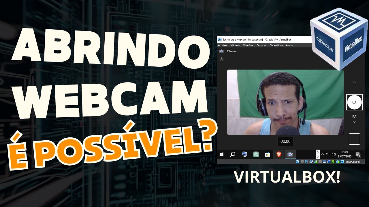 Como Abrir Sua Webcam Dentro Do VirtualBox - YouTube