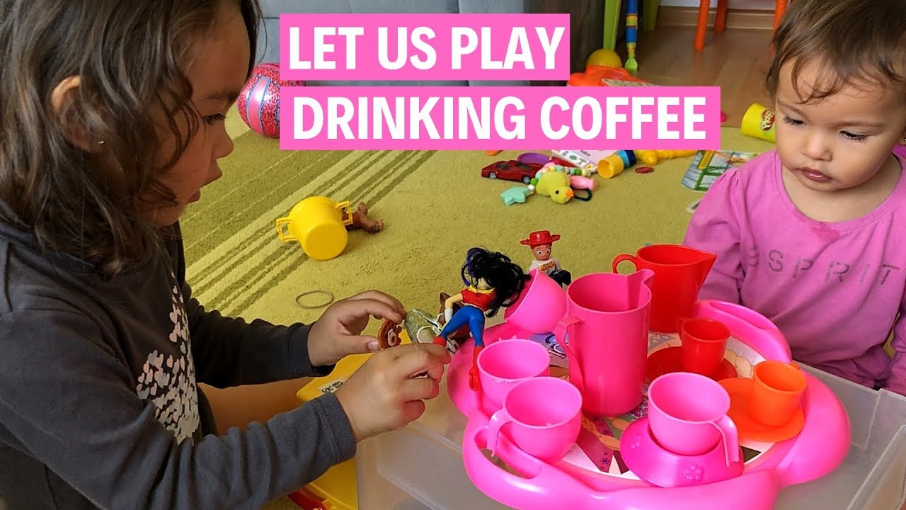 A Day with Kids | Kids playing Coffee Time | Kids Pretend Coffee Time ...