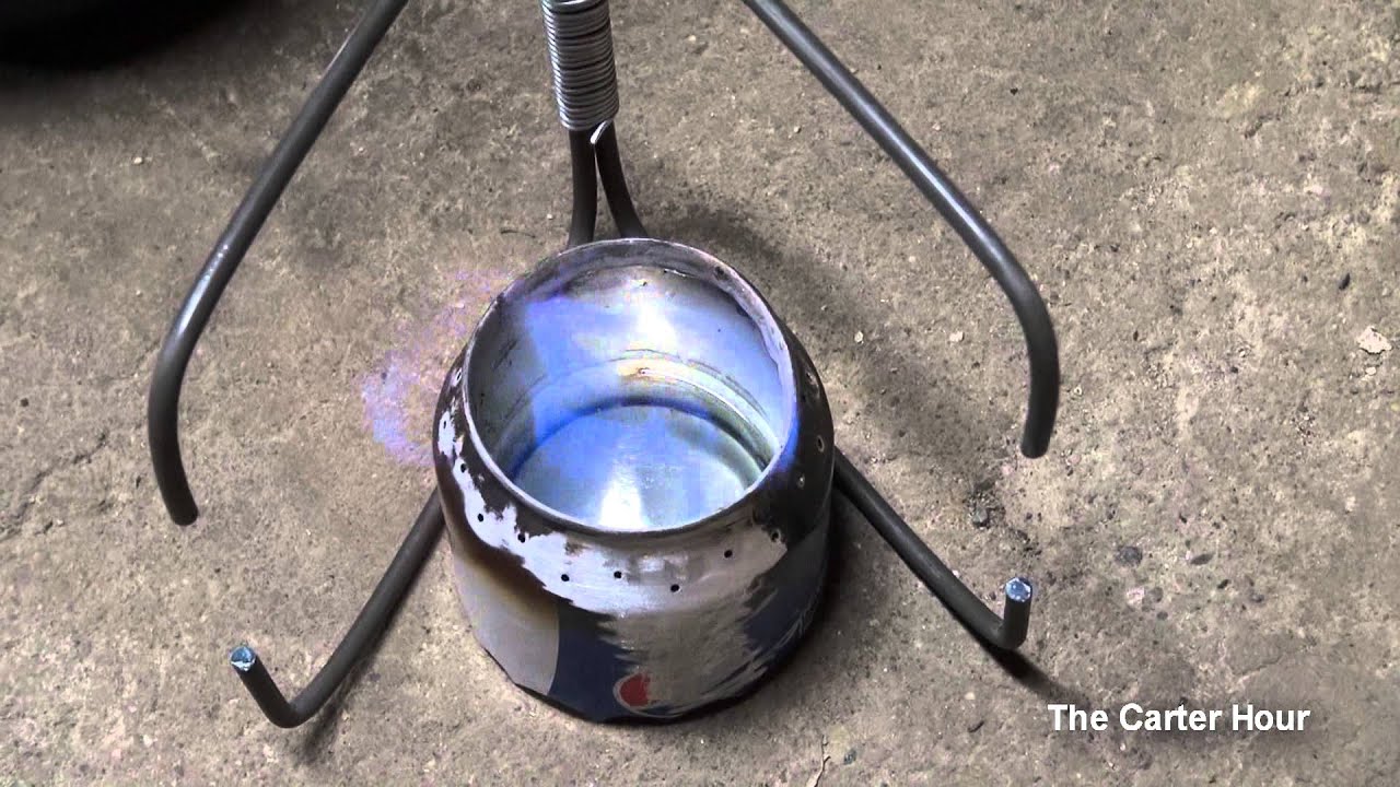 Homemade Pop Can Alcohol Stove... - YouTube