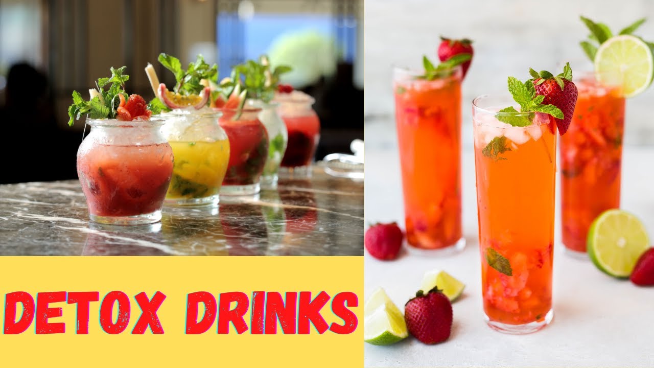 6 Days | 6 Detox Drinks |Recipes & Benefits To Help Cleanse Your Body ...