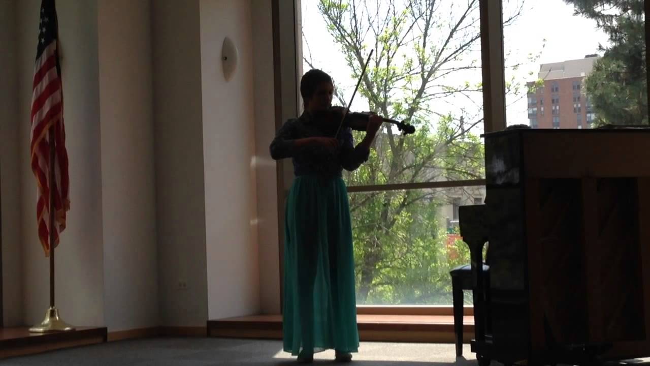 Rebecca Violin Recital 5/17/14 - YouTube