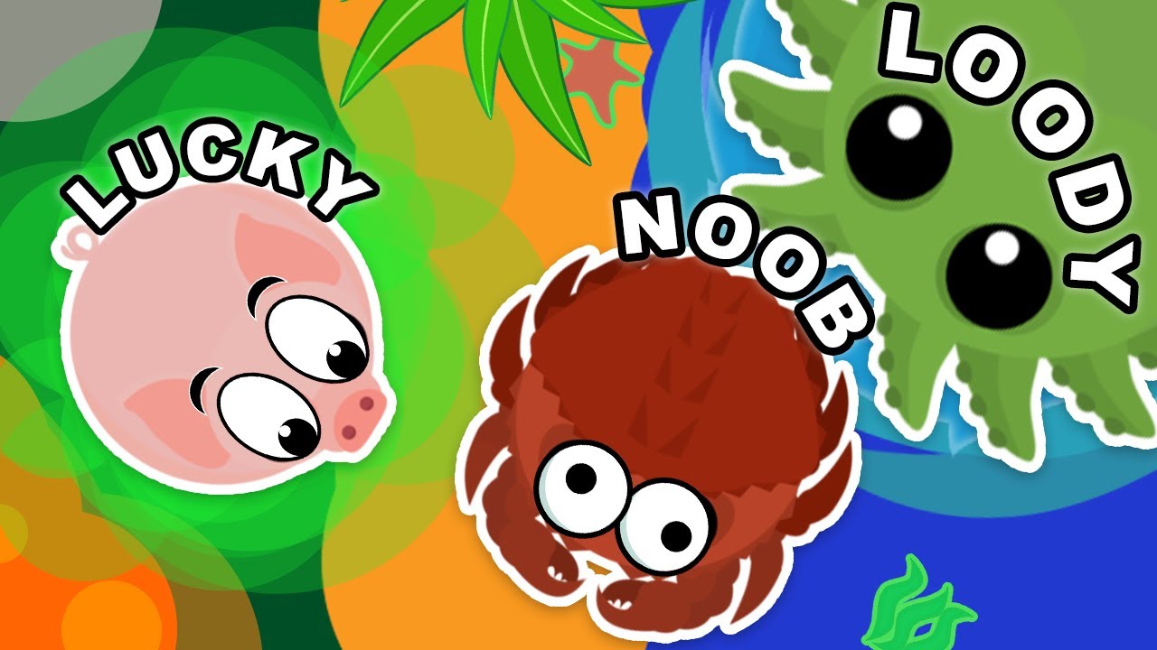 LUCKY NOOB LOODY EVOLUTION - MOPE.IO - YouTube