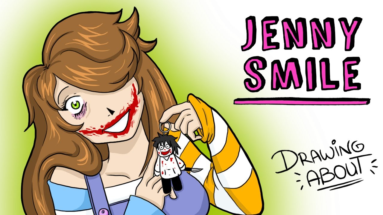 JENNY SMILE | Draw My Life | Happypasta Jane The Killer - YouTube
