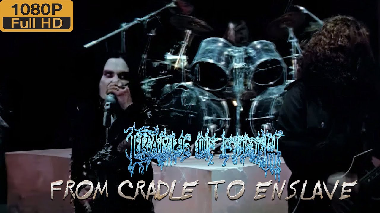 CRADLE OF FILTH - From Cradle To Enslave (AI Restored 1080HD) - YouTube