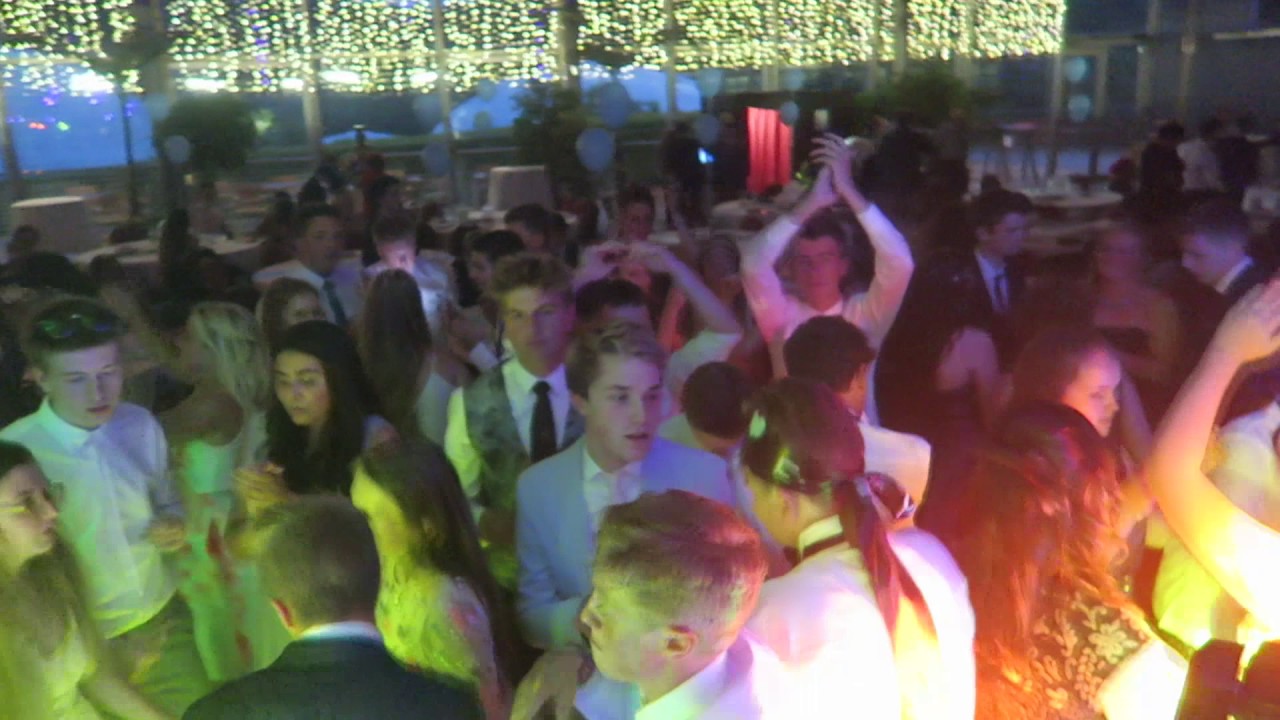 Wadebridge School Prom at the Eden Project SoundONE Disco - YouTube